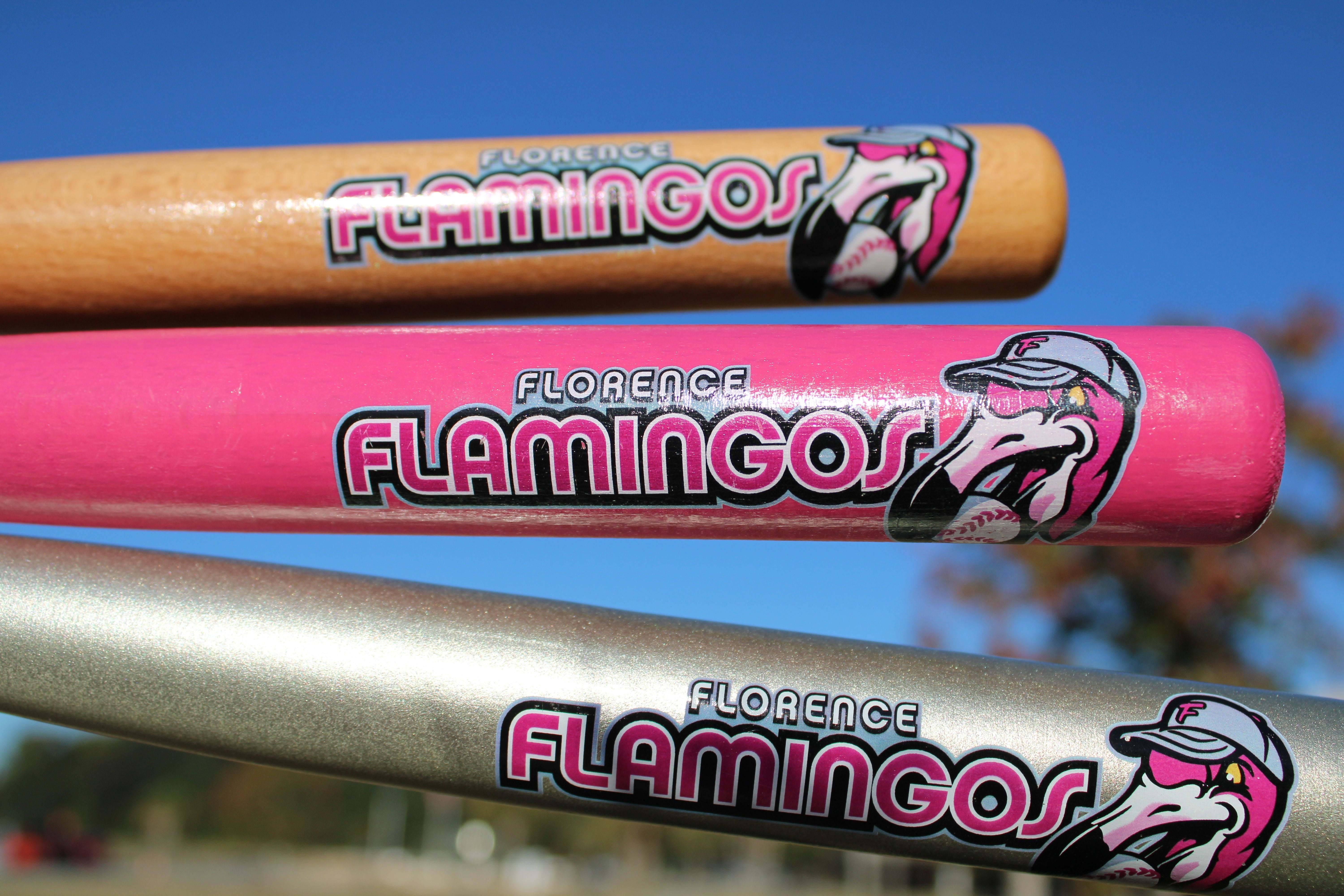 Florence Flamingos Mini Bats | Florence Flamingos